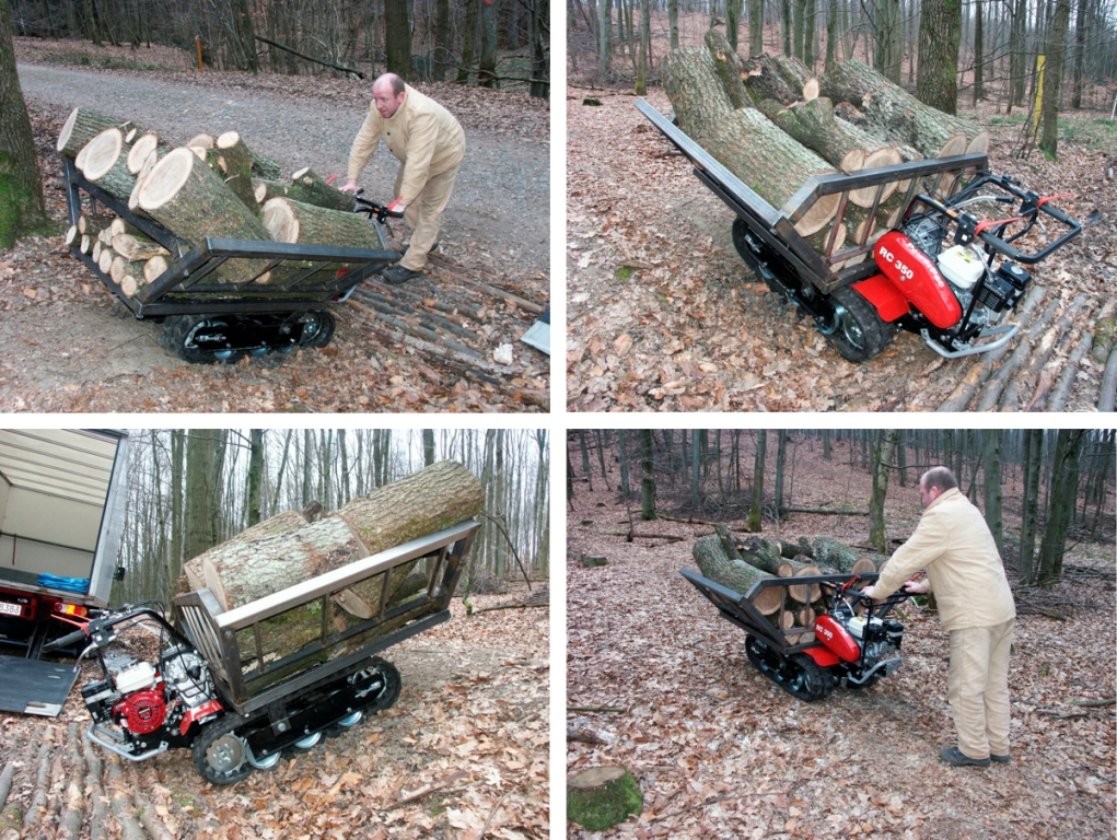 Small Transporter Machines - Motorised Wheelbarrow, Electric ...